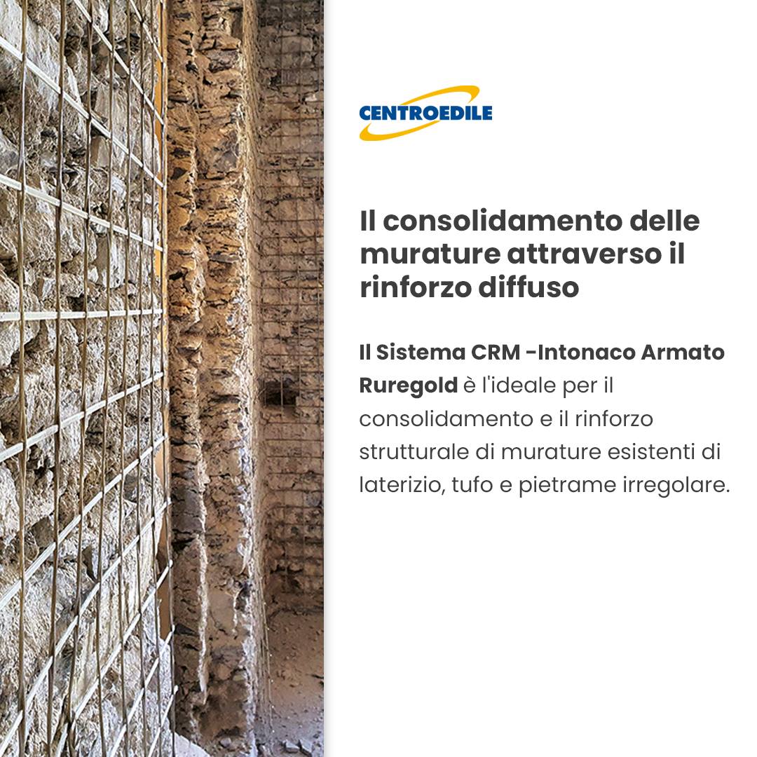 Il consolidamento delle murature attraverso il rinforzo diffuso con il ...